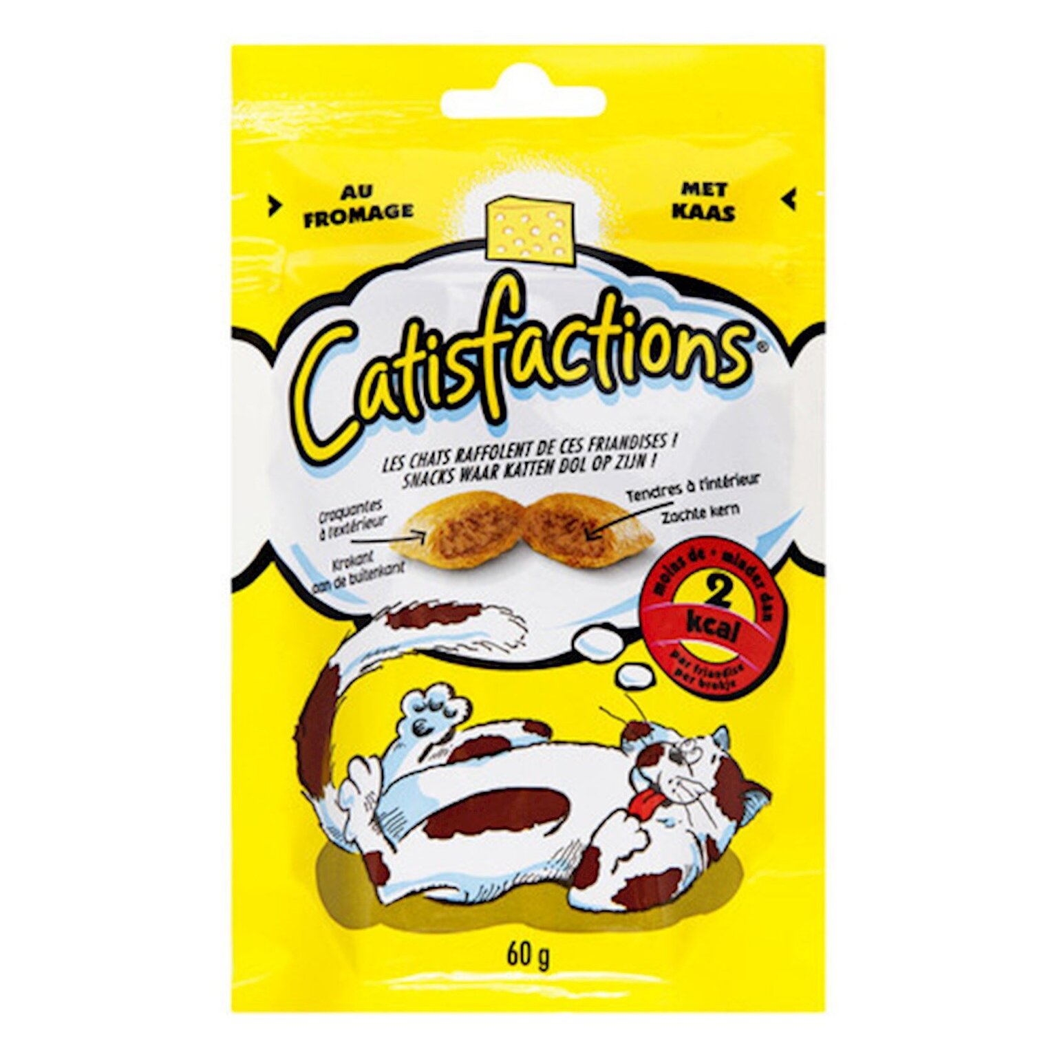 Catisfactions kaas 60gr - Famiflora: tuin, deco en dier. Alle dagen open